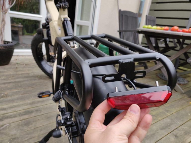 MATE X How to mount the rear light - Mate X Bike ZONE